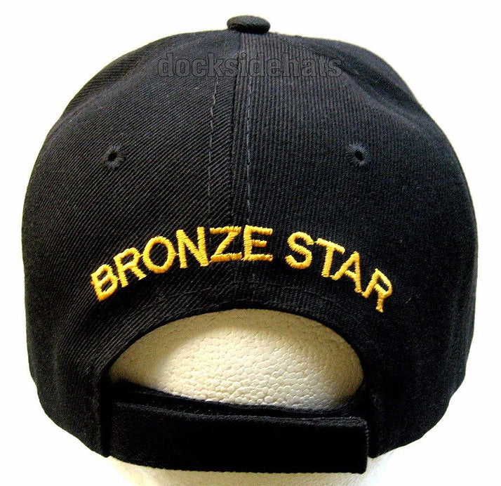 Bronze Star Adjustable Cap Black – The Leatherneck Club Swag Shop